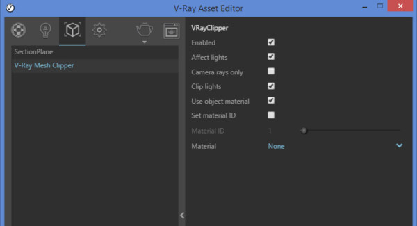 V-Ray | VRayClipper